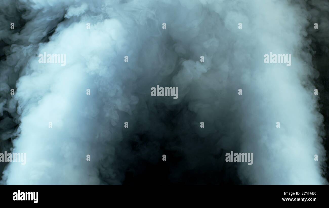 Real Jet Reagent Turbines Smoke Stock Photo - Alamy