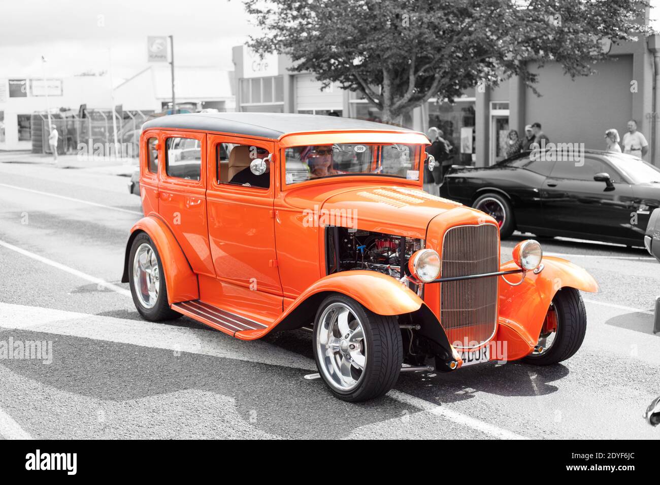 Classic and Custom American cars and hot-rods Stock Photo - Alamy