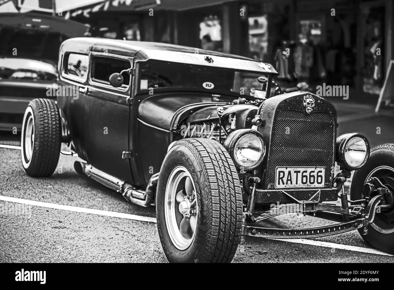 Classic and Custom American cars and hot-rods Stock Photo - Alamy