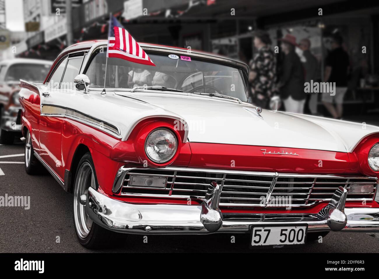Classic and Custom American cars and hot-rods Stock Photo - Alamy