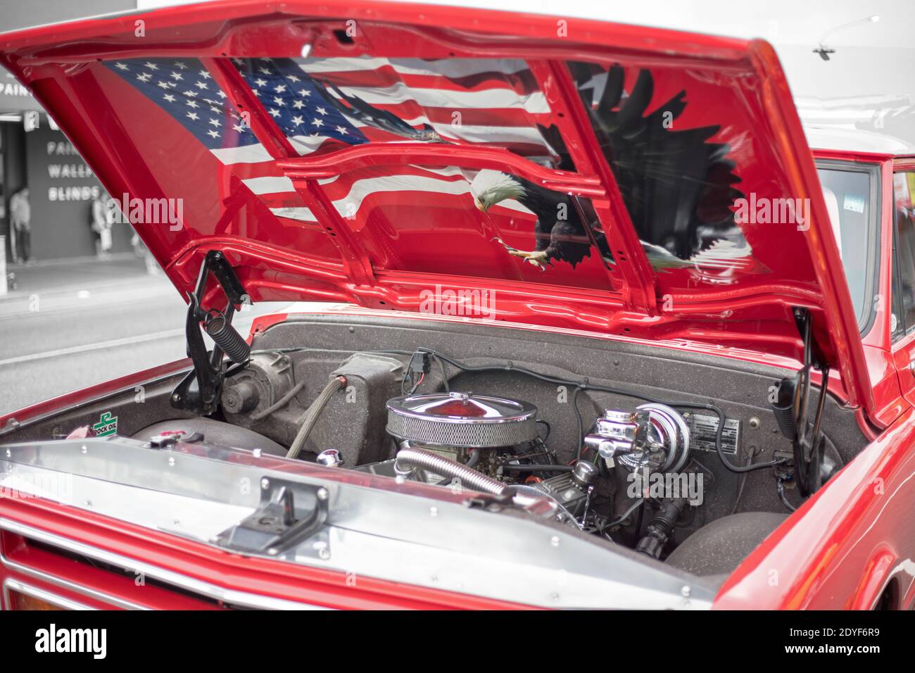 Classic and Custom American cars and hot-rods Stock Photo - Alamy