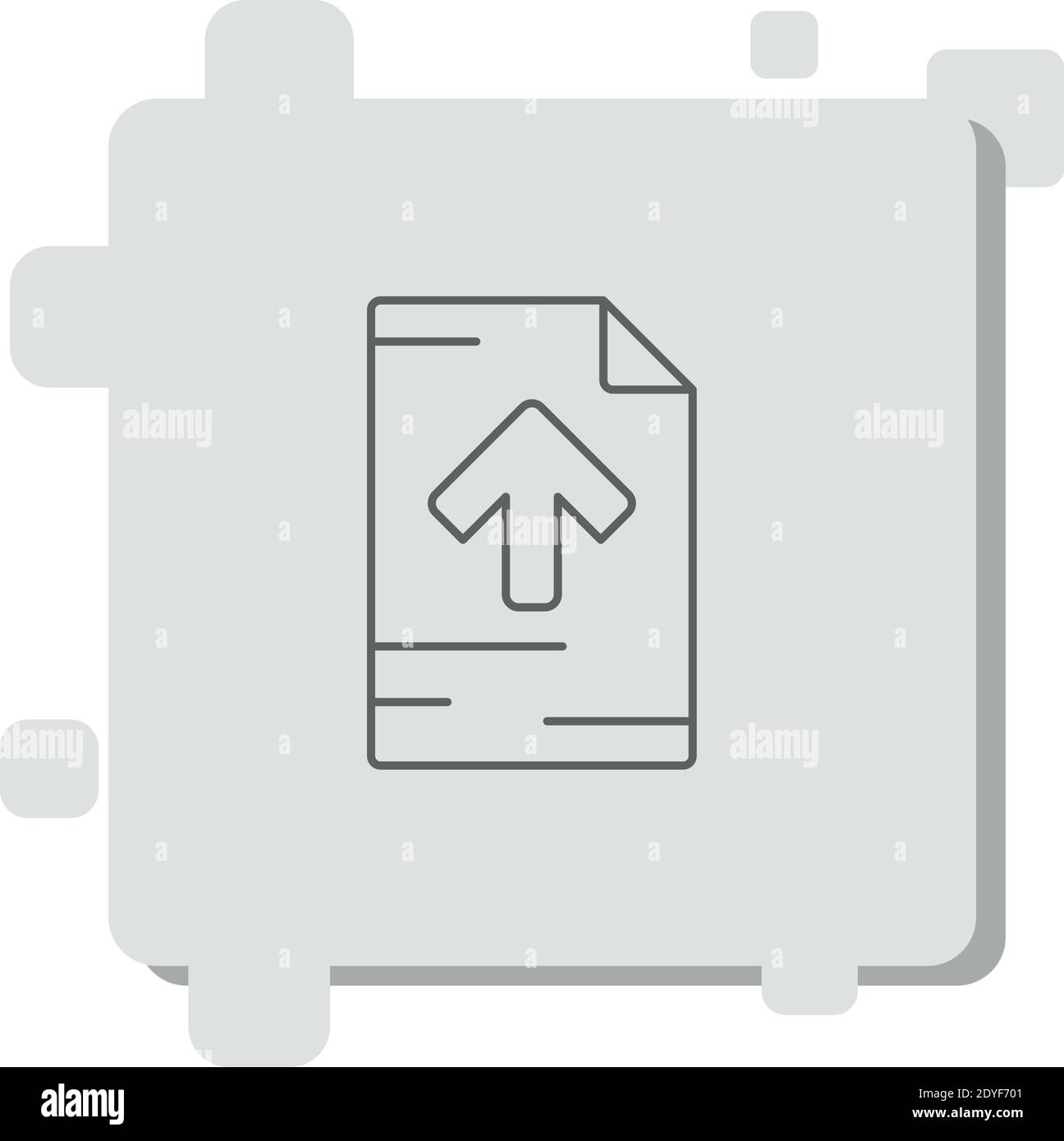 file submit vector icon modern simple vector illustration Stock Vector ...