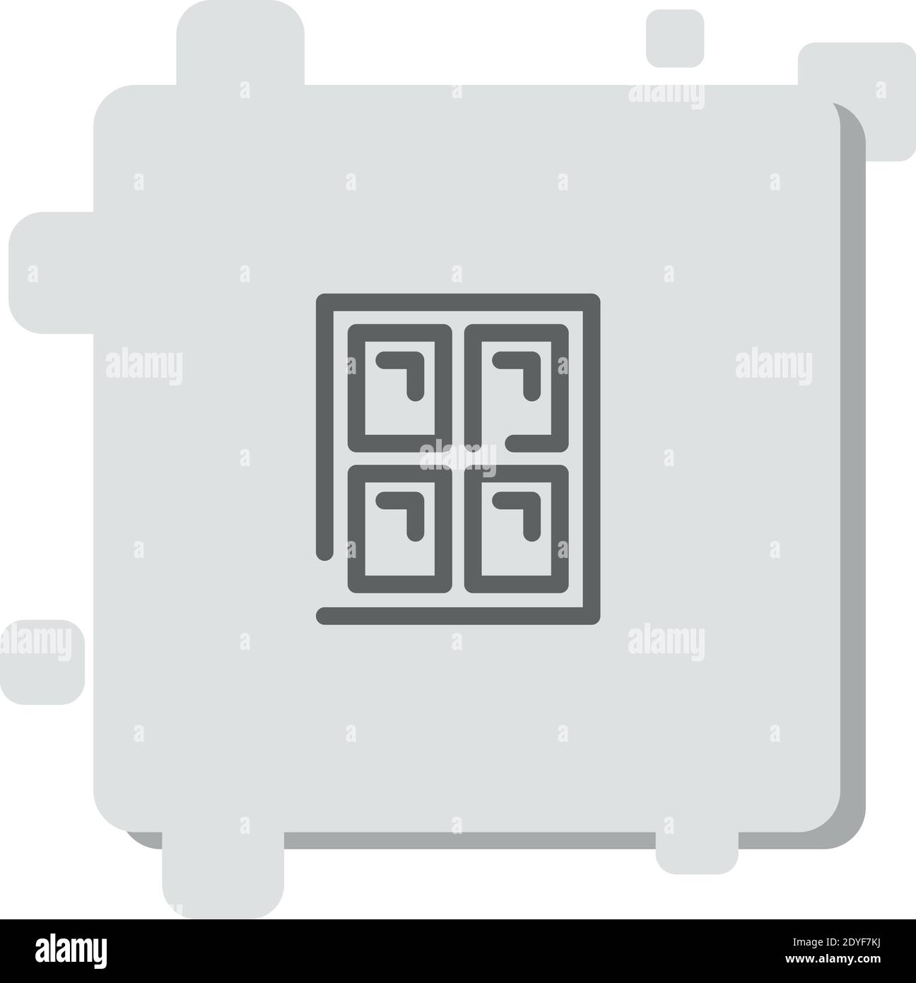 window vector icon modern simple vector illustration Stock Vector Image ...