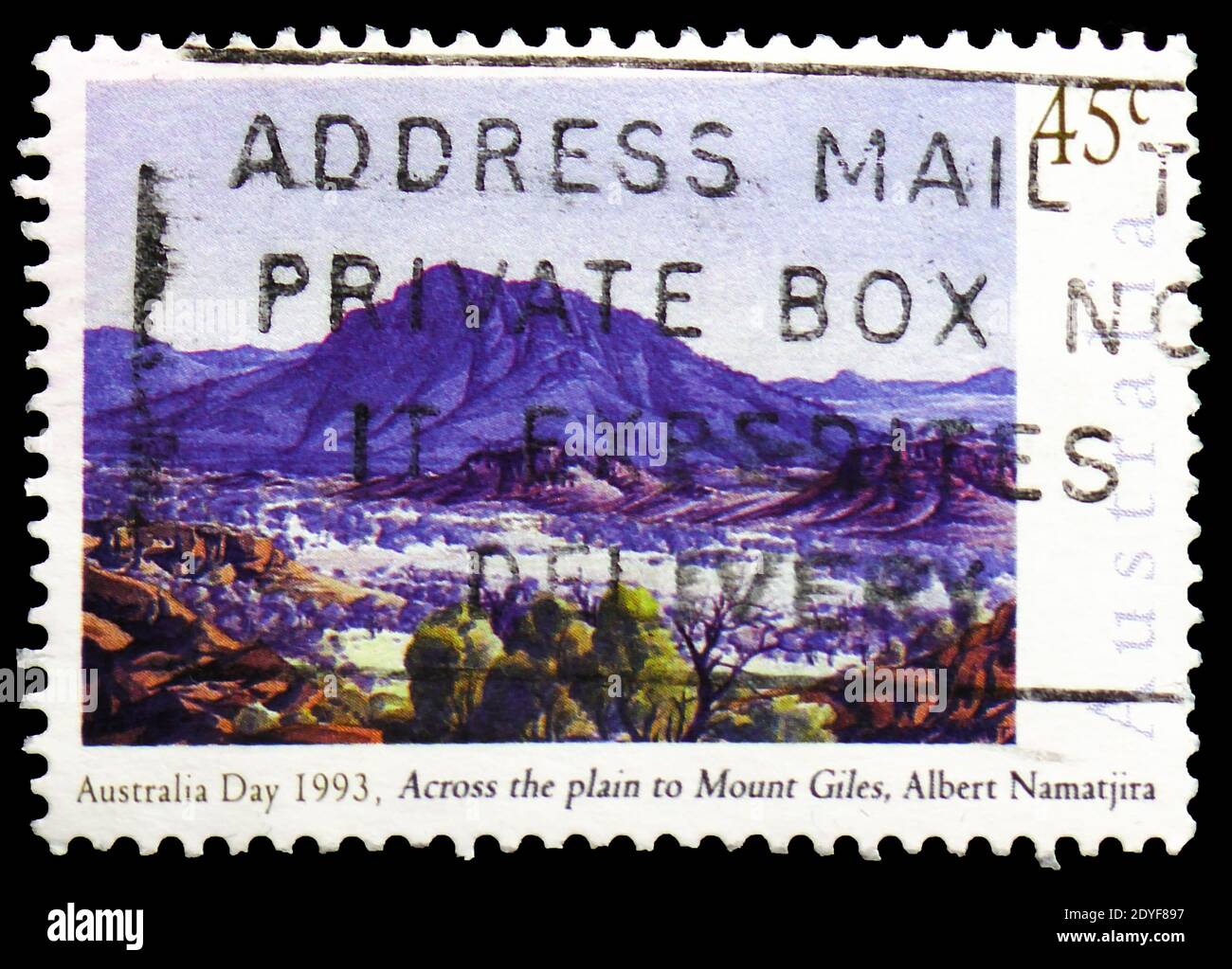 MOSCOW, RUSSIA - MARCH 23, 2019: A stamp printed in Australia shows ...