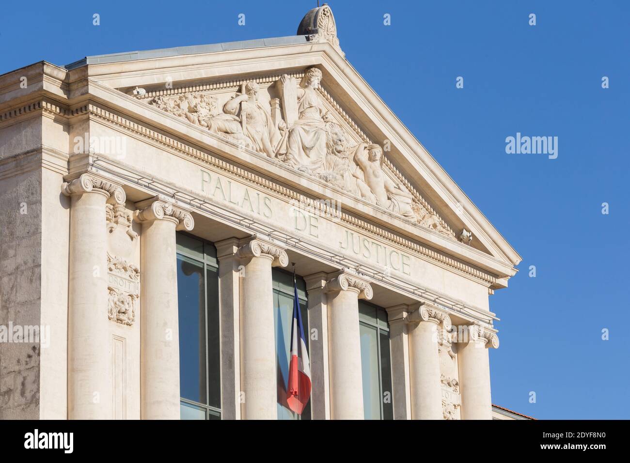 Hall of justice nice hi-res stock photography and images - Alamy