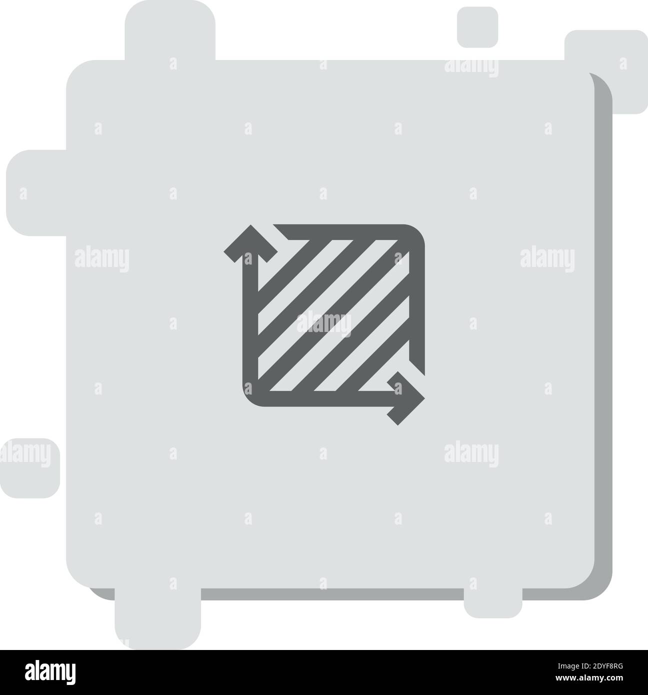 area vector icon modern simple vector illustration Stock Vector Image ...