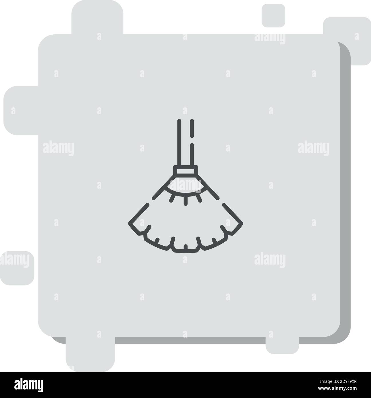 broom vector icon modern simple vector illustration Stock Vector Image ...