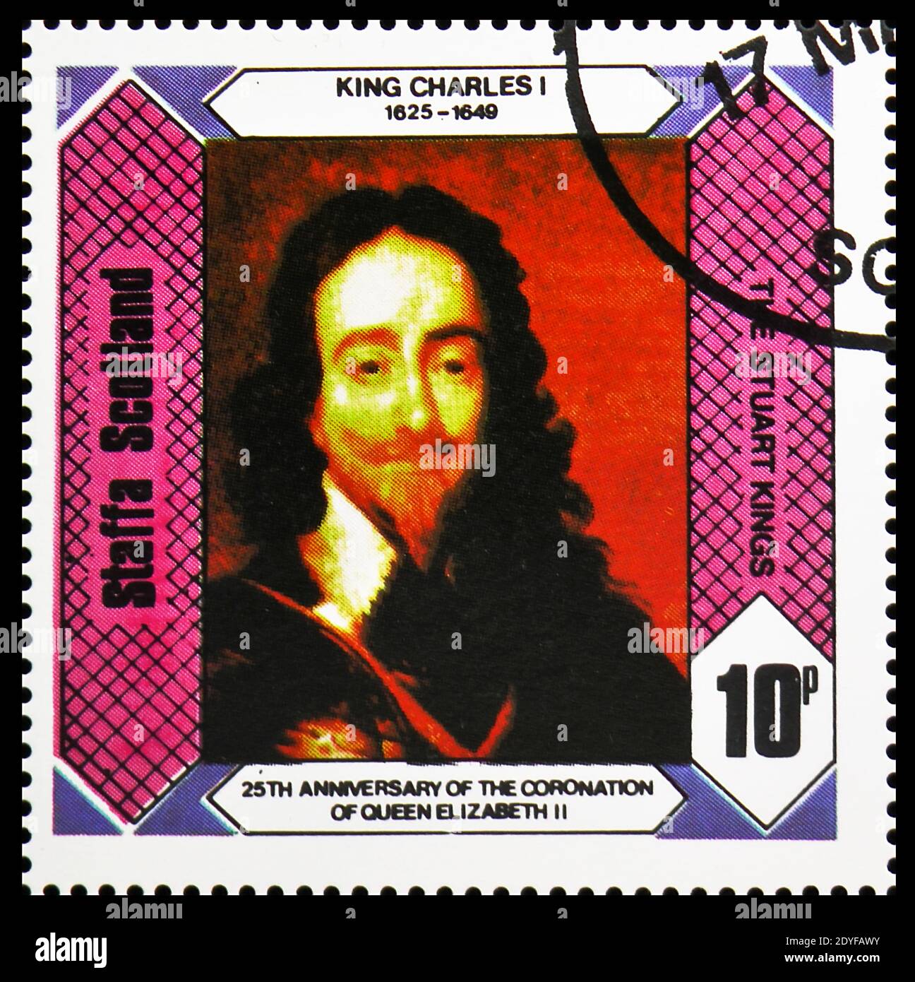 MOSCOW, RUSSIA - MAY 25, 2019: Postage stamp printed in Cinderellas ...