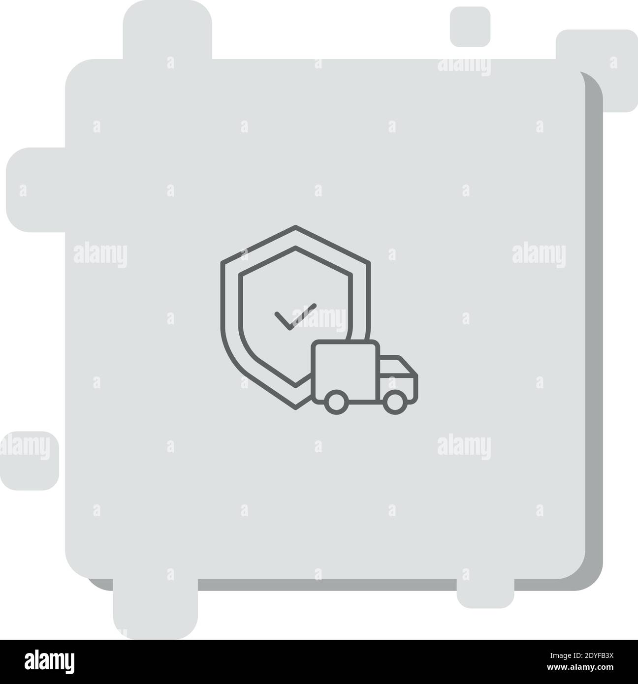 delivery vector icon modern simple vector illustration Stock Vector ...
