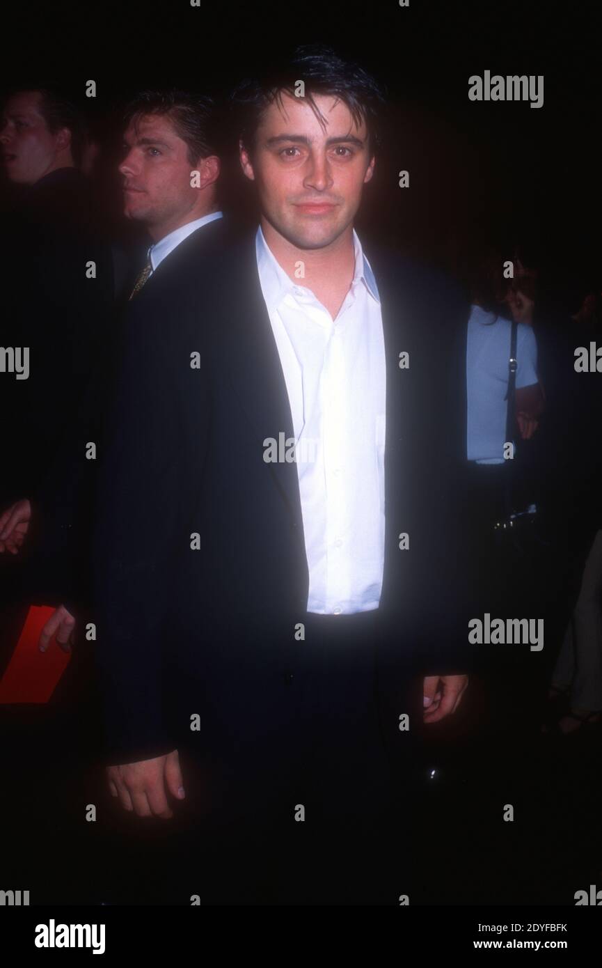 West Hollywood, California, USA 25th April 1996 Actor Matt LeBlanc ...