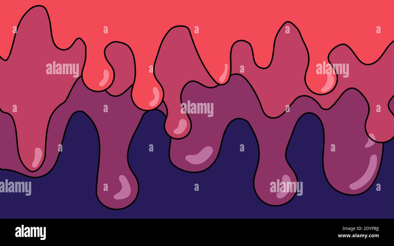 Melting liquid overlap design. abstract vector background Stock Vector ...