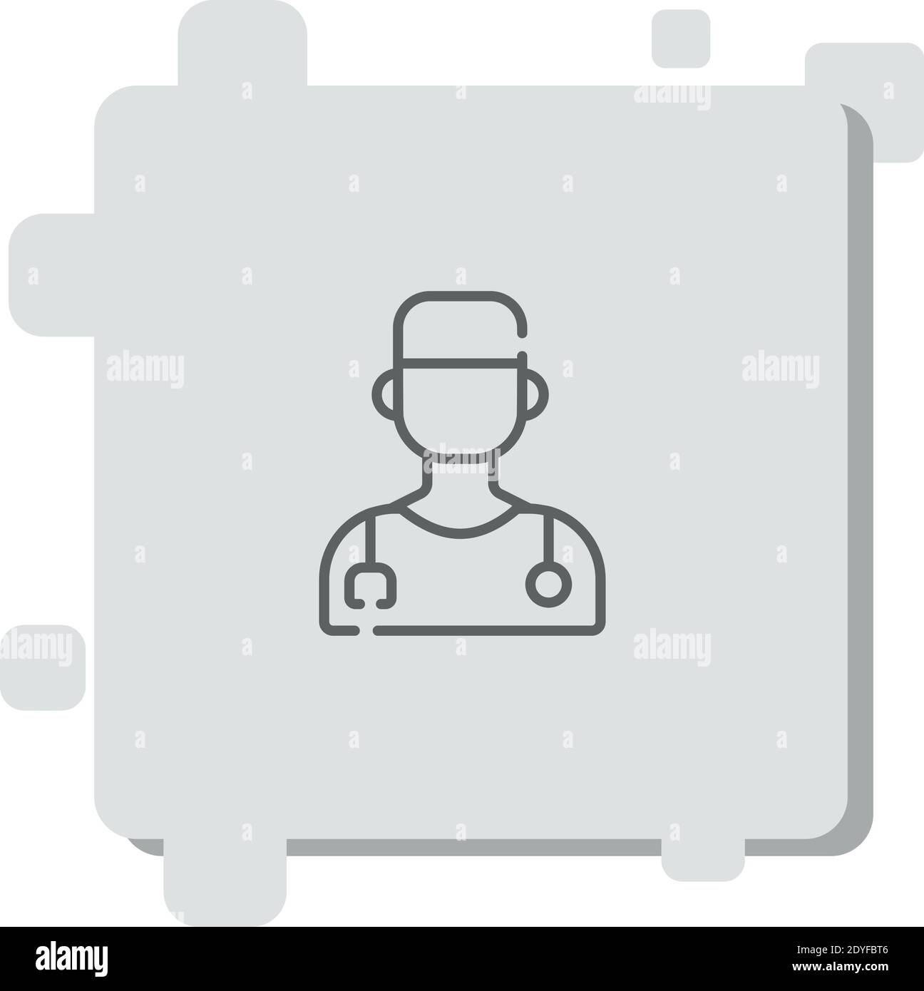 surgeon vector icon modern simple vector illustration Stock Vector ...