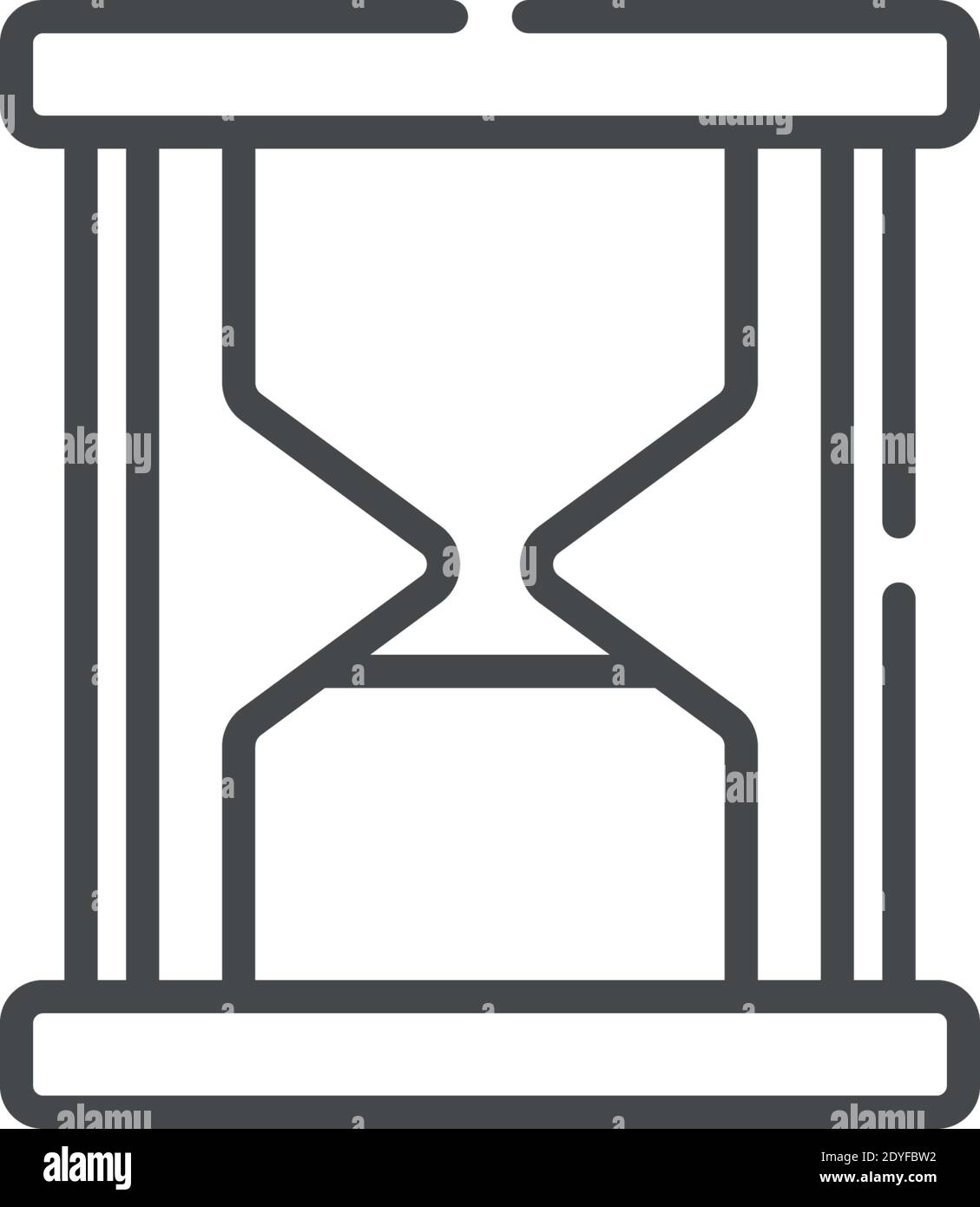 hourglass vector icon modern simple vector illustration Stock Vector ...