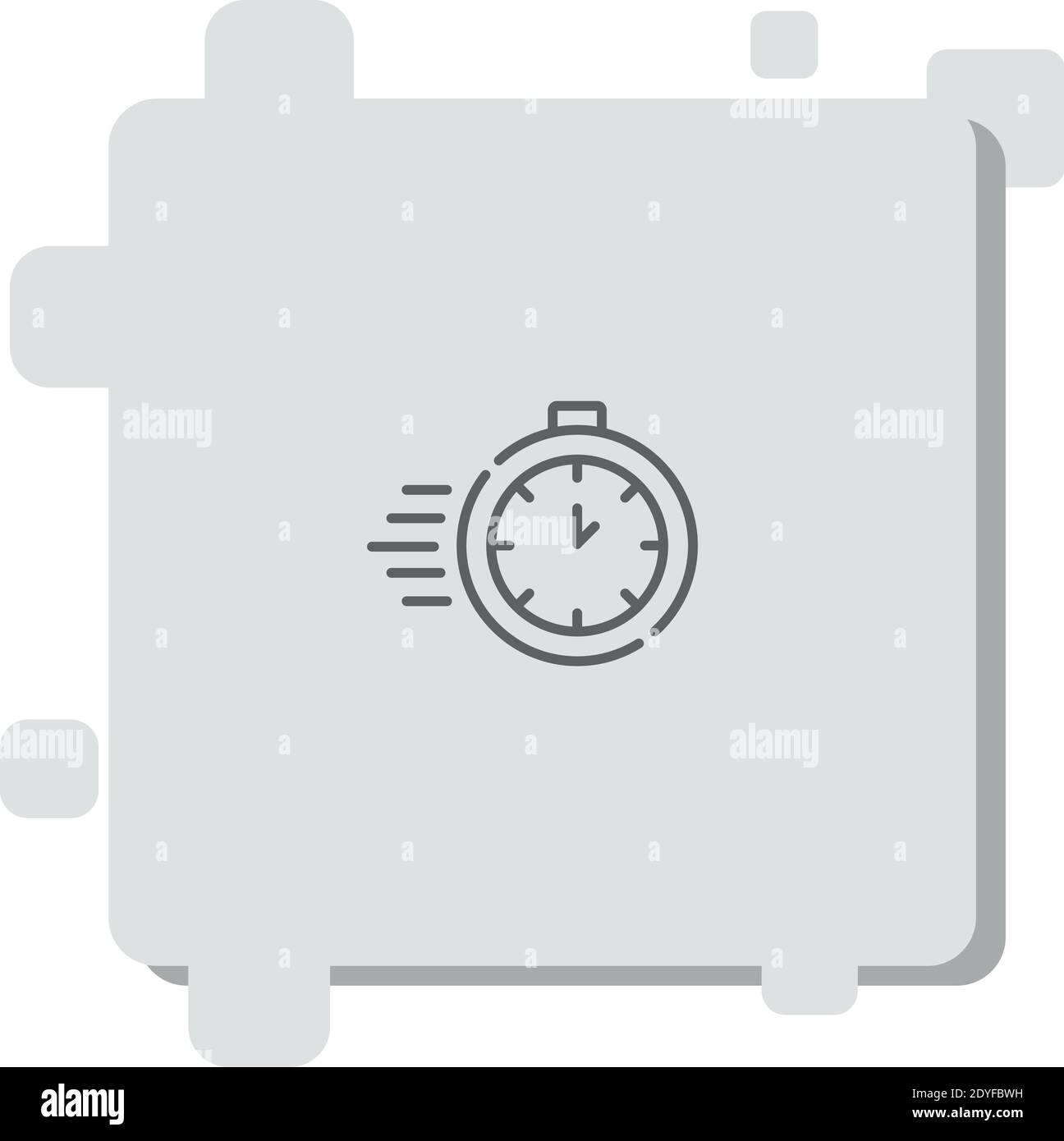 speed vector icon modern simple vector illustration Stock Vector Image ...