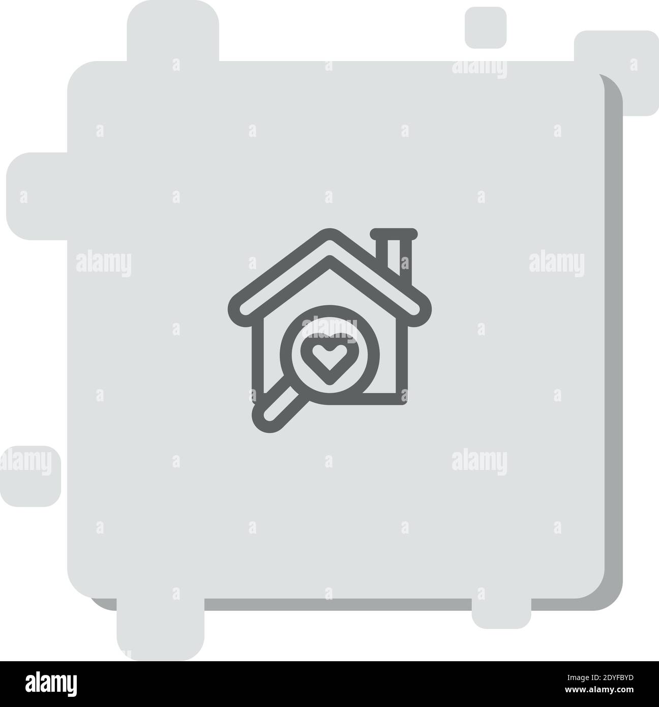 home vector icon modern simple vector illustration Stock Vector Image ...