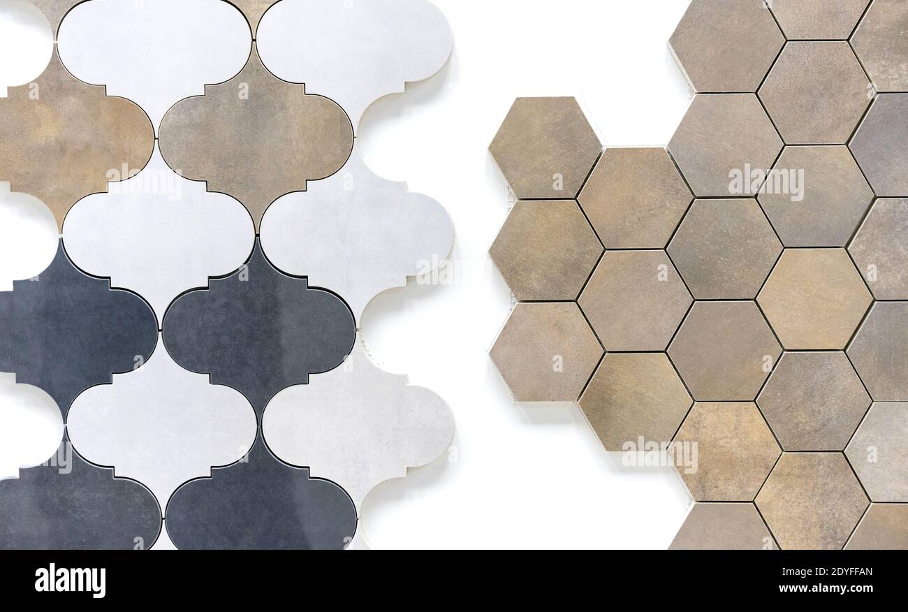 Honeycomb tiles hi-res stock photography and images - Alamy