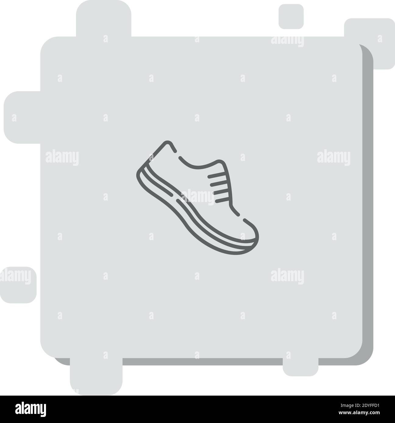 sneakers vector icon modern simple vector illustration Stock Vector ...