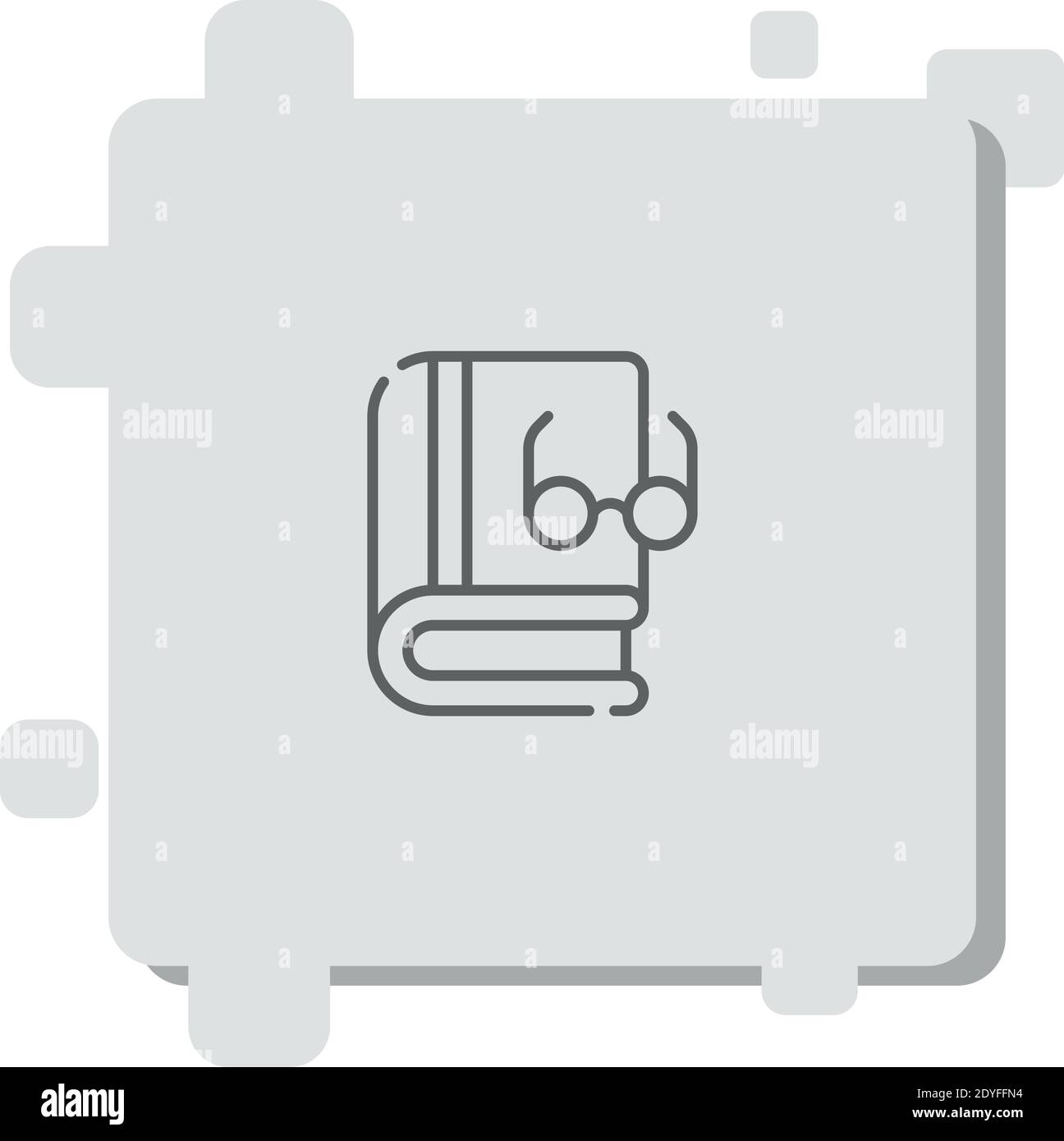 reading vector icon modern simple vector illustration Stock Vector ...