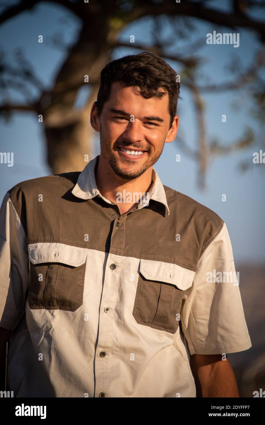 Safari Guide Africa Smile High Resolution Stock Photography and Images ...