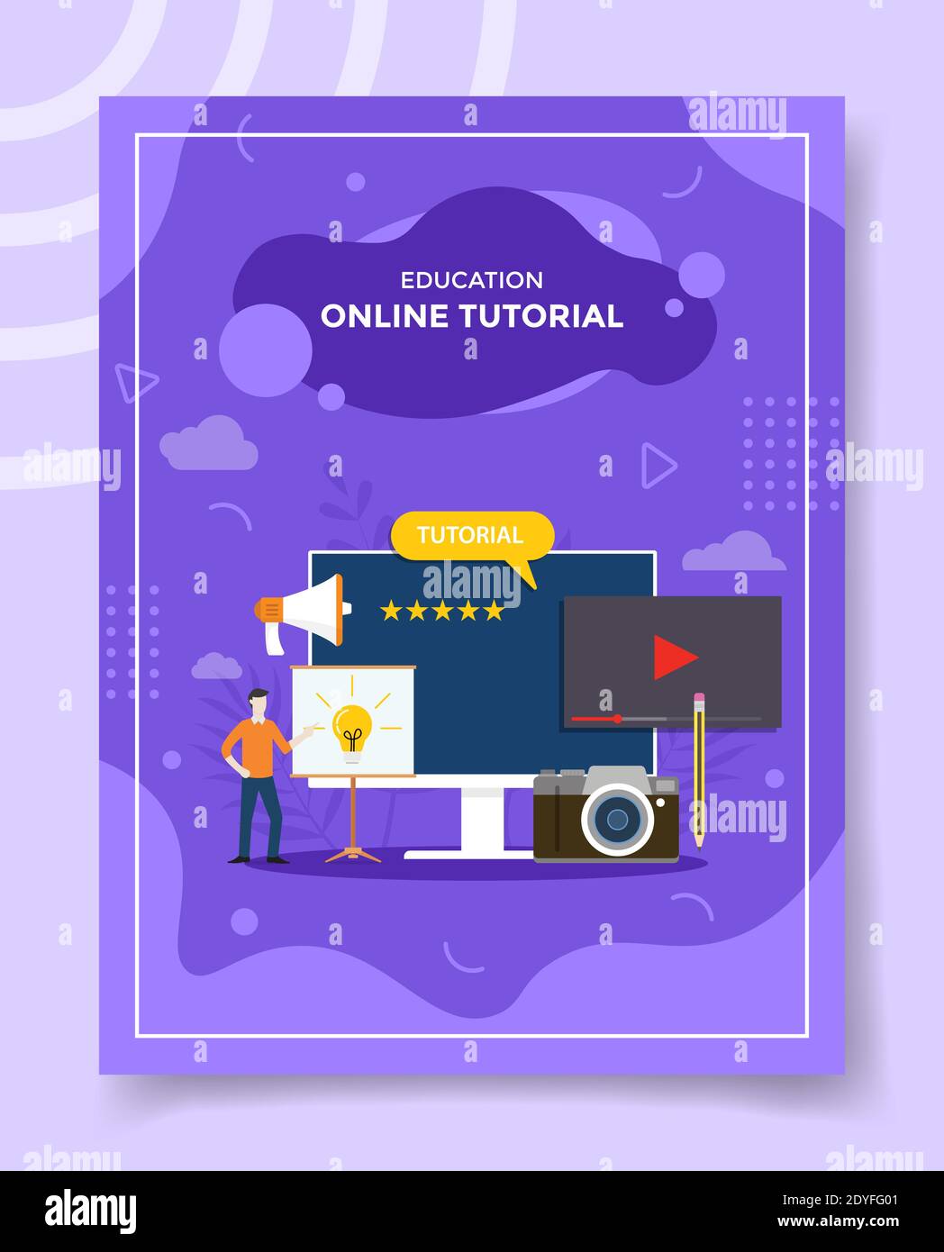 Flyer design tutorial hi-res stock photography and images - Alamy