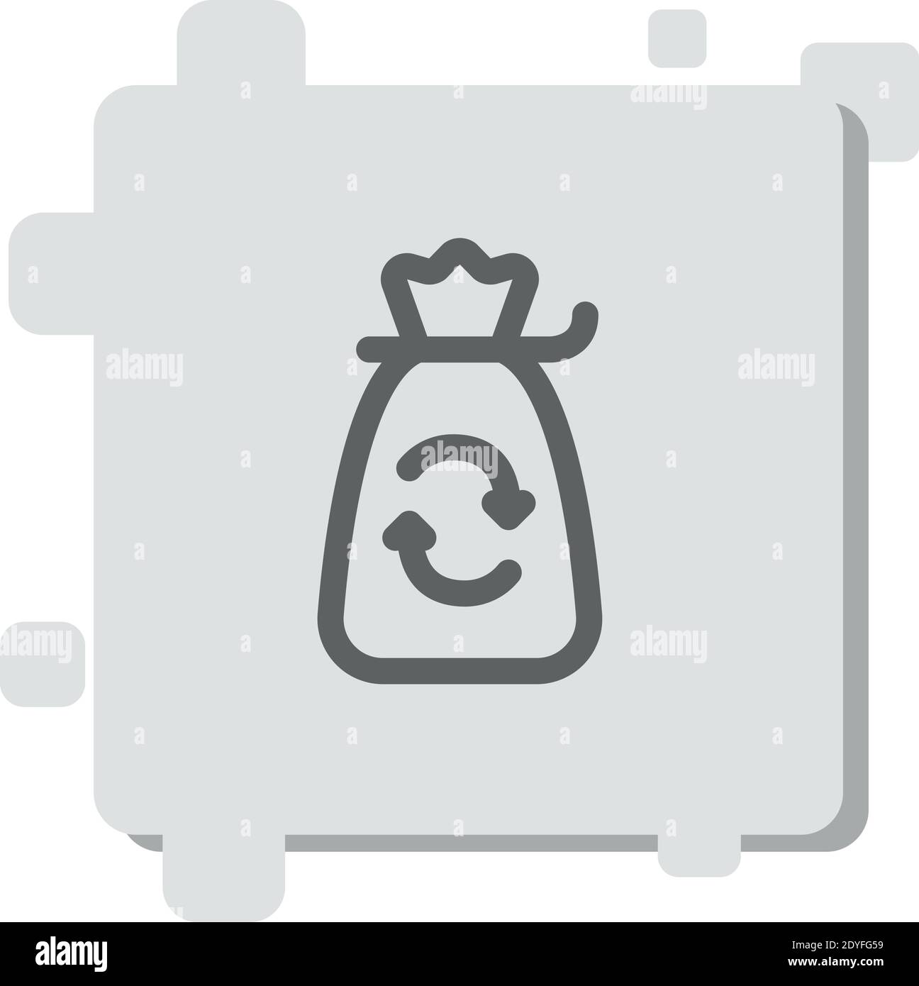 recycle bin vector icon modern simple vector illustration Stock Vector ...