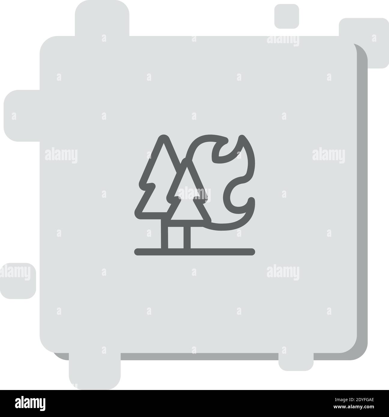 Wood storm damage Stock Vector Images - Alamy