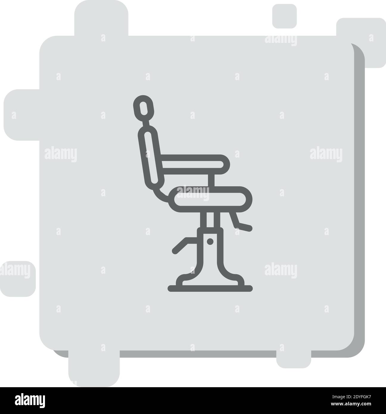 barbershop vector icon modern simple vector illustration Stock Vector ...