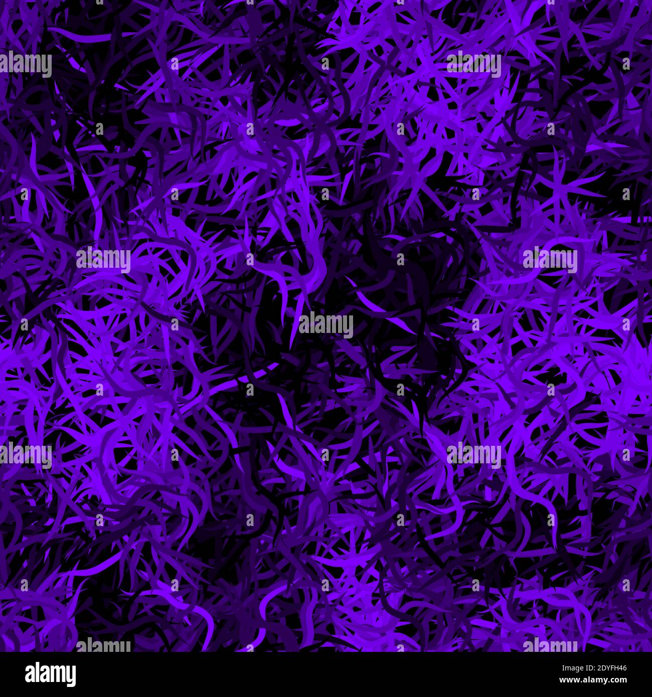 Seamless vector pattern with purple grass or herb on a dark background ...