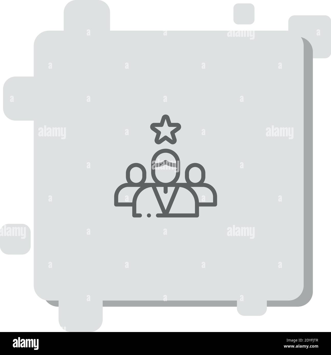 leadership vector icon modern simple vector illustration Stock Vector ...