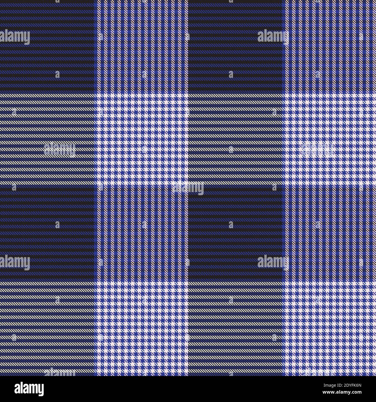 Asymmetric Plaid textured seamless pattern suitable for fashion ...