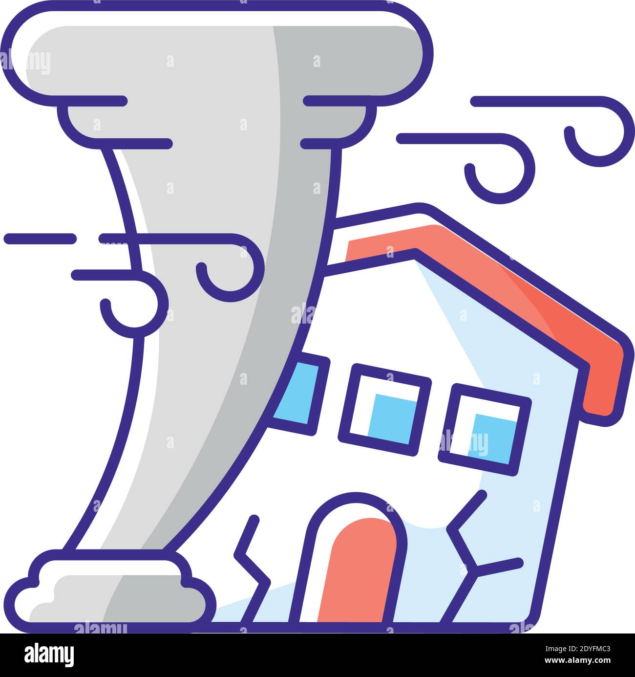 Typhoon Stock Vector Images - Alamy