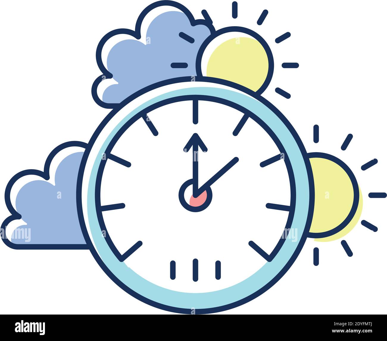 Barometer RGB color icon Stock Vector Image & Art - Alamy