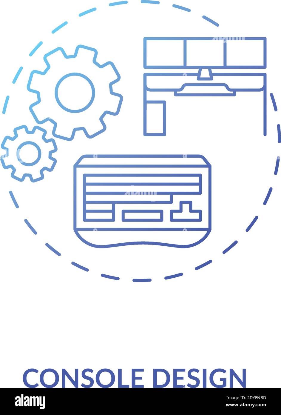 Dark console Cut Out Stock Images & Pictures - Alamy