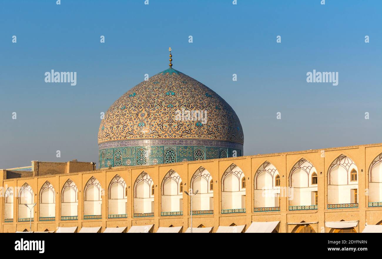 Sheikh Lotf Allah Mosque, situated on the eastern side of Naqsh-i Jahan ...