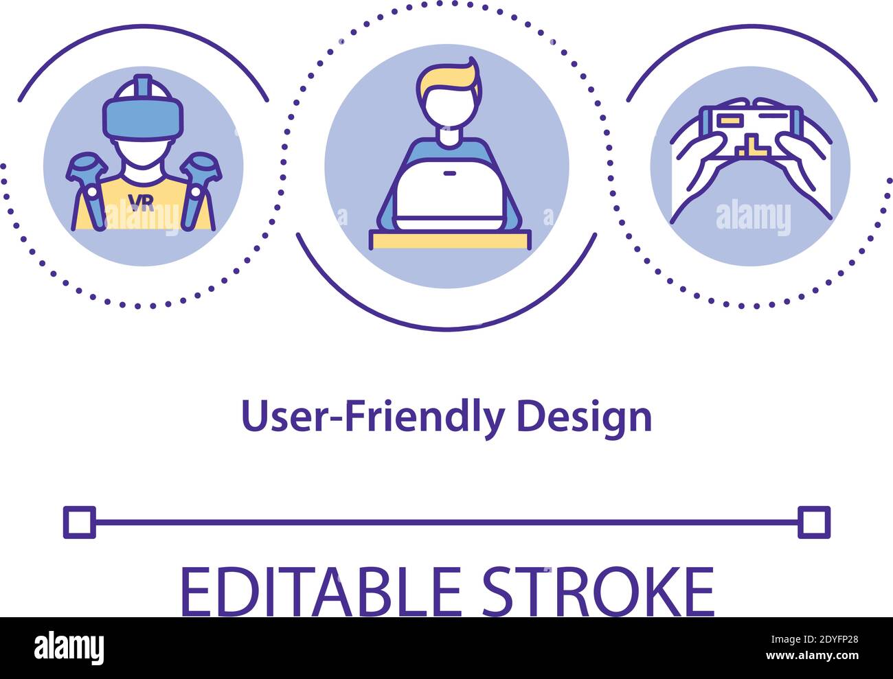 Friendly workplace Stock Vector Images - Alamy