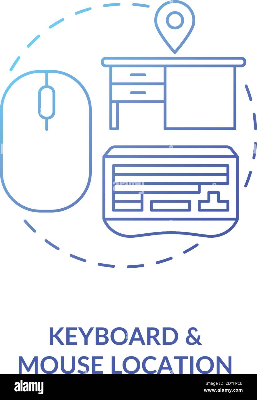 Ergonomic keyboard computer keyboard Stock Vector Images - Alamy