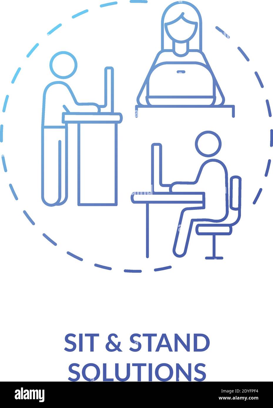 Standing icon chair sitting vector hi-res stock photography and images ...