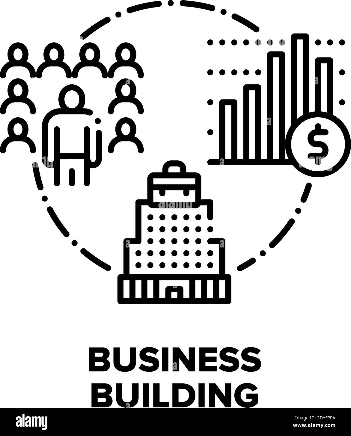 Offices building infographic hi-res stock photography and images - Alamy