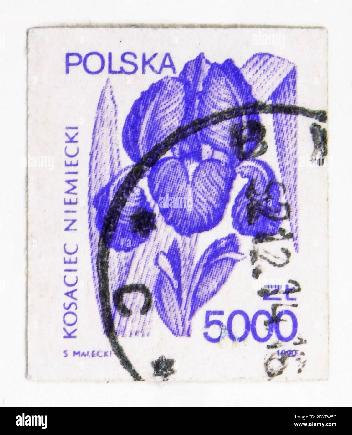 MOSCOW, RUSSIA - JULY 15, 2019: Postage stamp printed in Poland shows ...