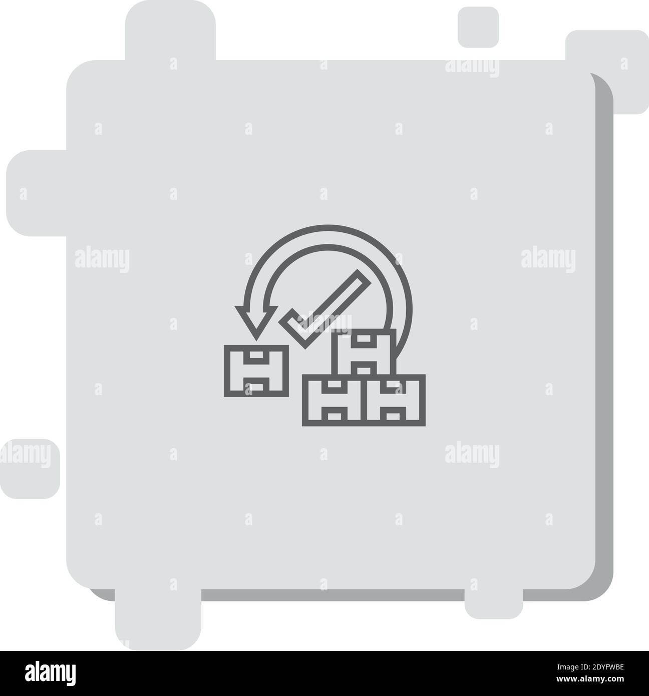 acceptance vector icon modern simple vector illustration Stock Vector ...