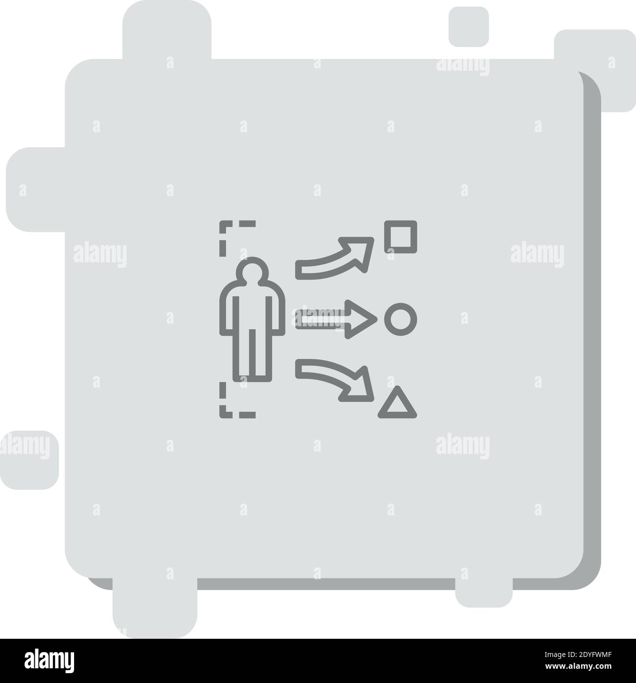 choose vector icon modern simple vector illustration Stock Vector Image ...