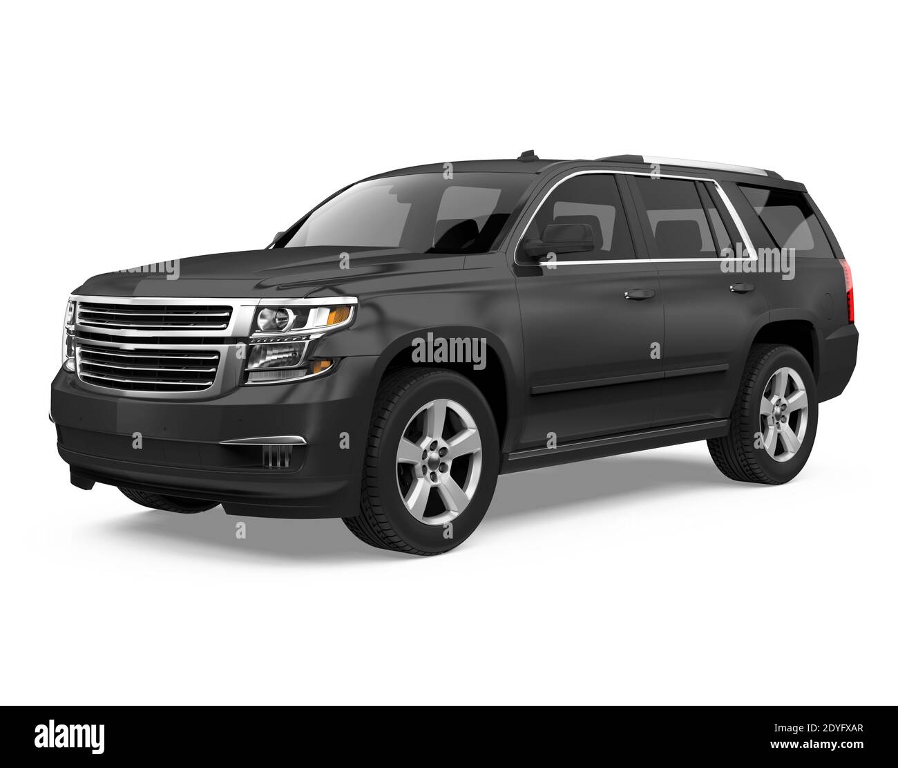 Black SUV Car Isolated Stock Photo - Alamy