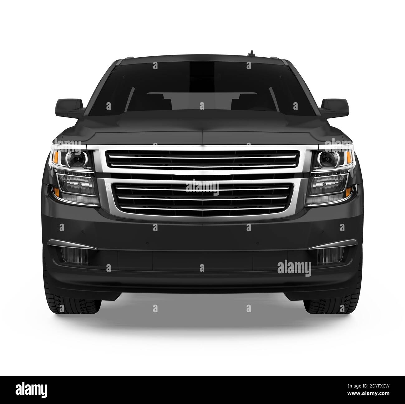Black SUV Car Isolated Stock Photo - Alamy