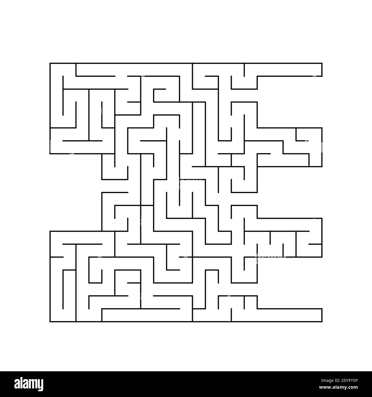 Abstact labyrinth. Educational game for kids. Puzzle for children. Maze ...