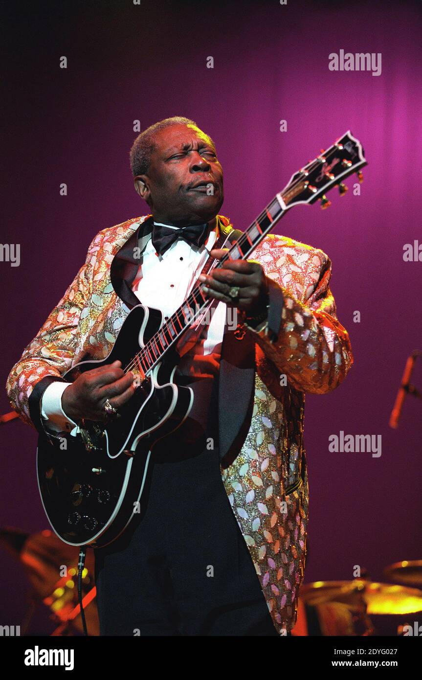 BB King in concert at the Royal Albert Hall in London, UK. 2nd July ...