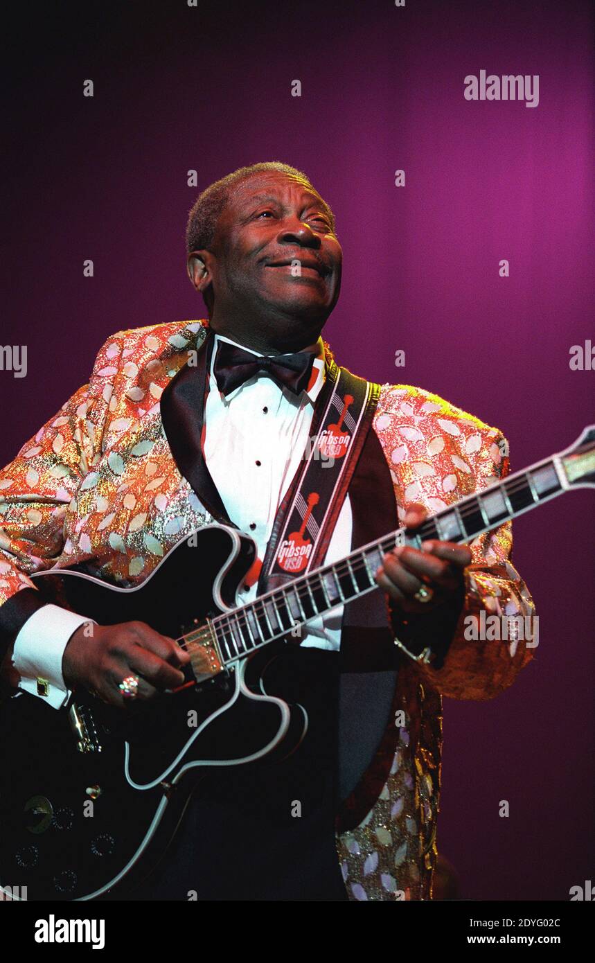 BB King in concert at the Royal Albert Hall in London, UK. 2nd July ...