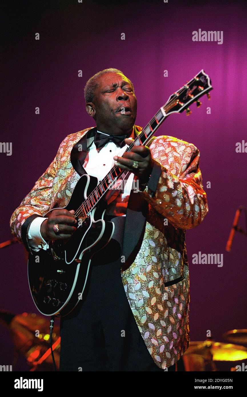 BB King in concert at the Royal Albert Hall in London, UK. 2nd July ...