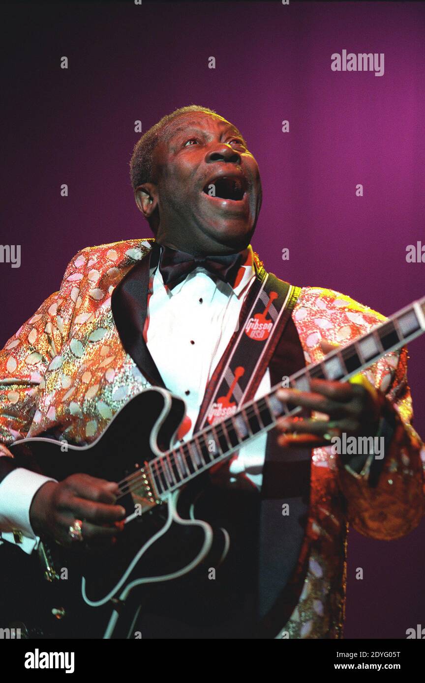 BB King in concert at the Royal Albert Hall in London, UK. 2nd July ...