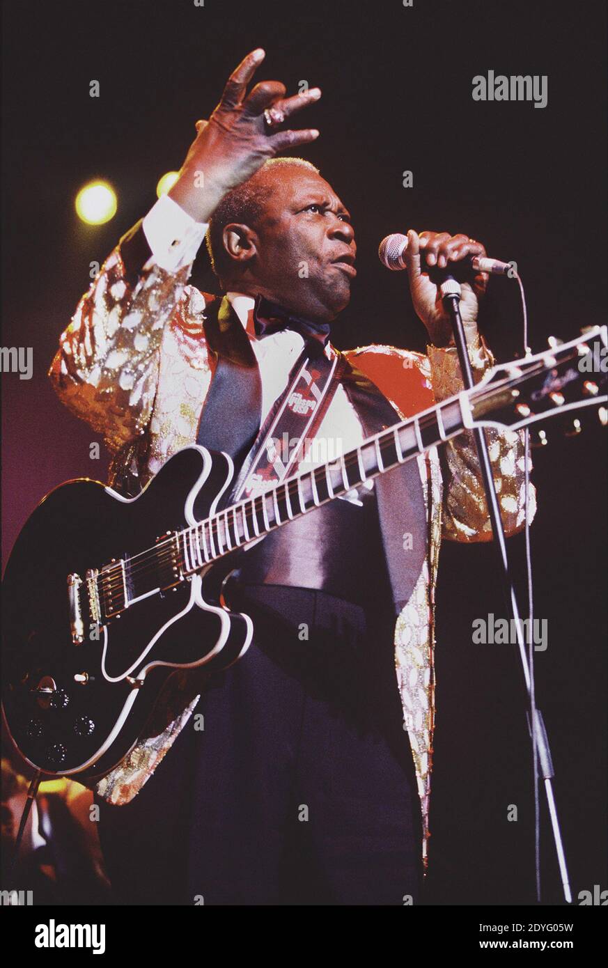 BB King in concert at the Royal Albert Hall in London, UK. 2nd July ...
