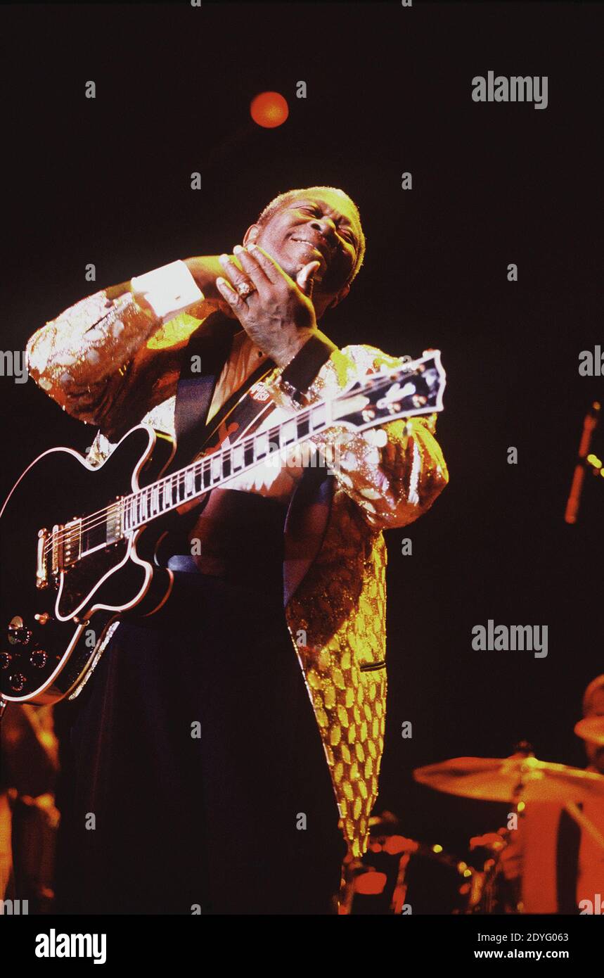 BB King in concert at the Royal Albert Hall in London, UK. 2nd July ...